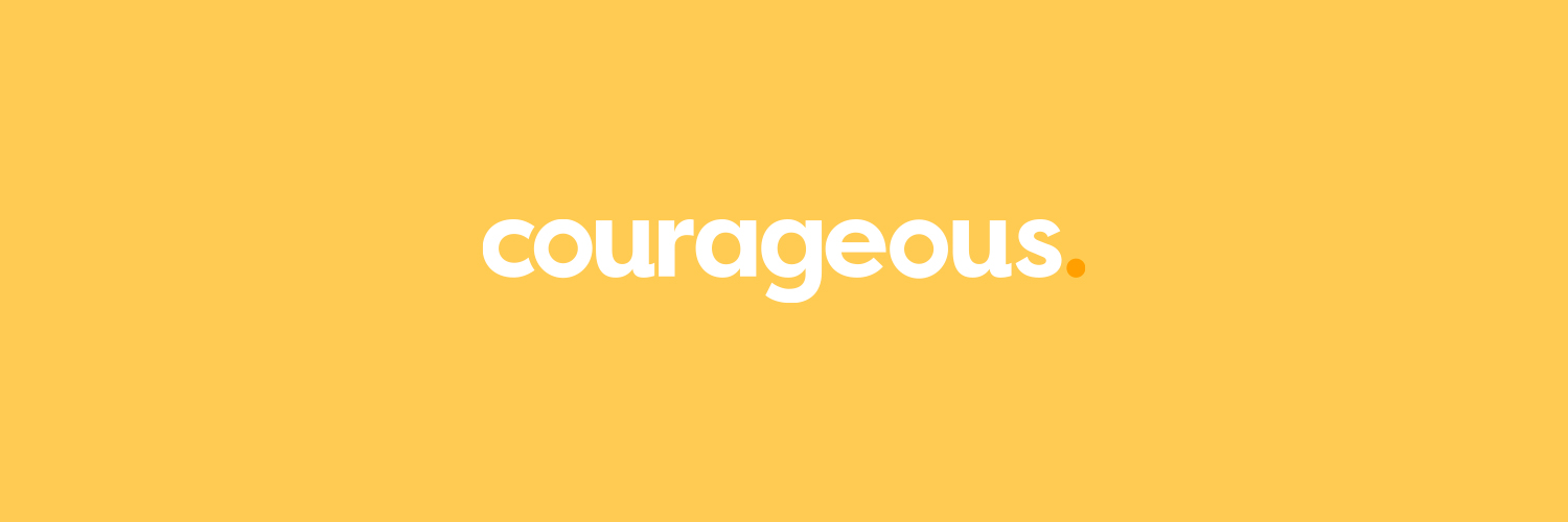 Courageous Logo Courageous Like Clay | Bonfire