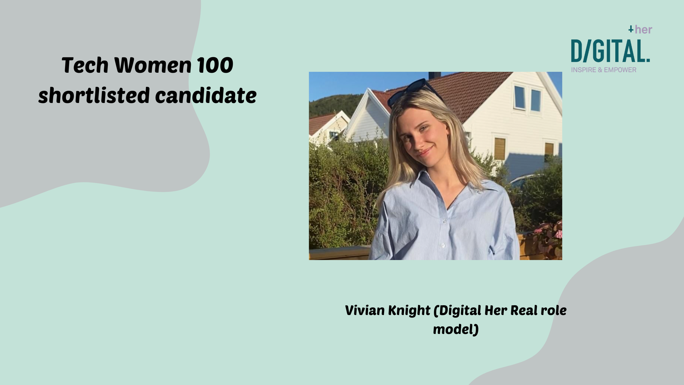 Vivian Knight shortlisted for the Tech Women 100 2022 Awards ...