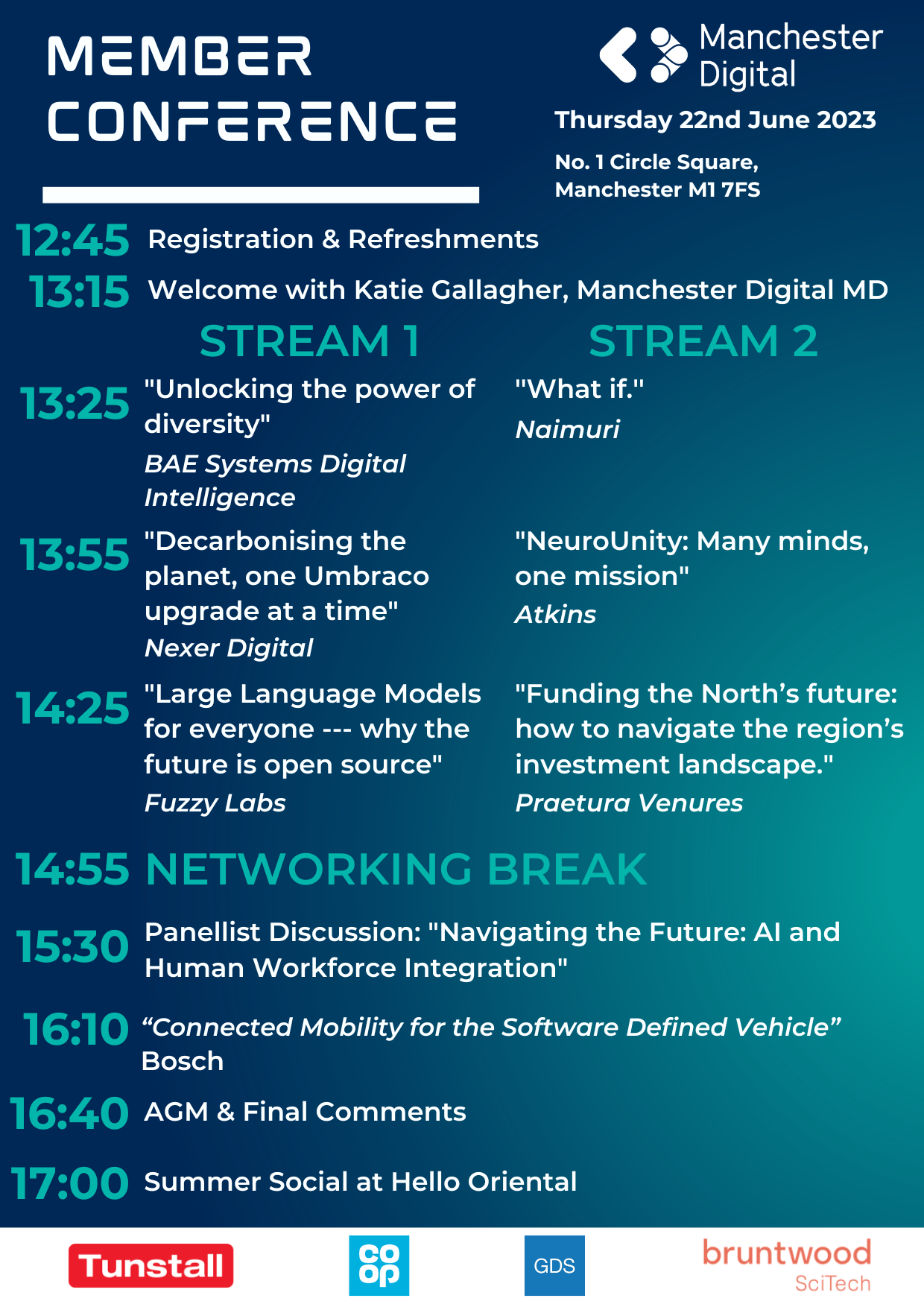 Manchester Digital unveils exciting agenda for Member Conference 2023 ...