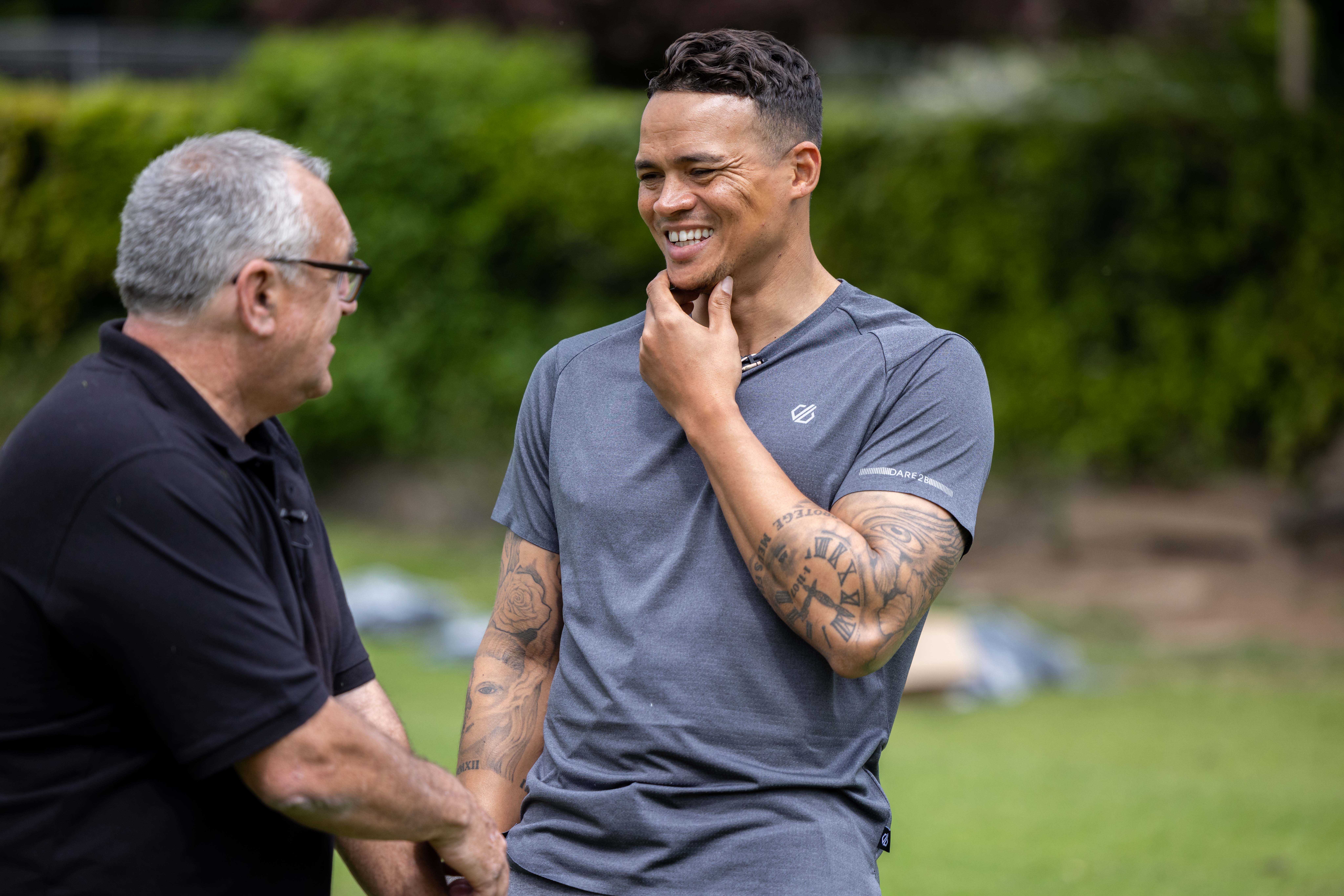 Jermaine Jenas surprises struggling Cheshire Sunday League team in ...