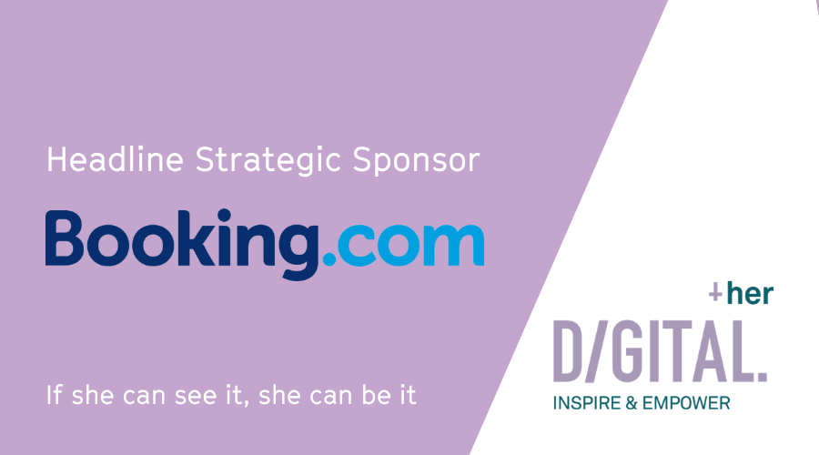Booking.com announces sponsorship of Digital Her | Manchester Digital