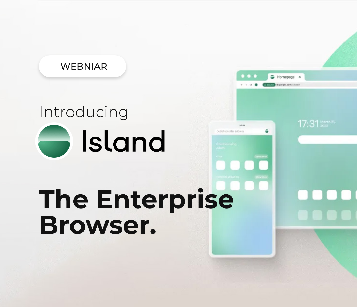 Webinar: Introducing Island. The Enterprise Browser. | Manchester Digital