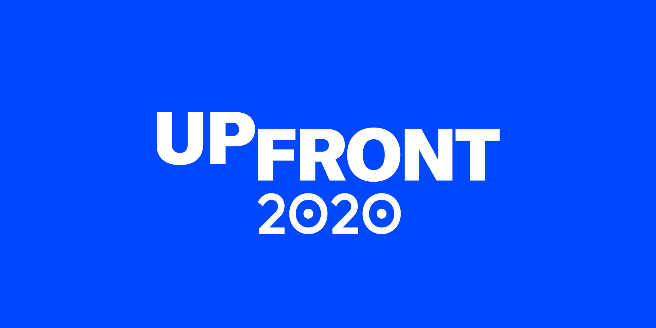 UpFront Conference 2020