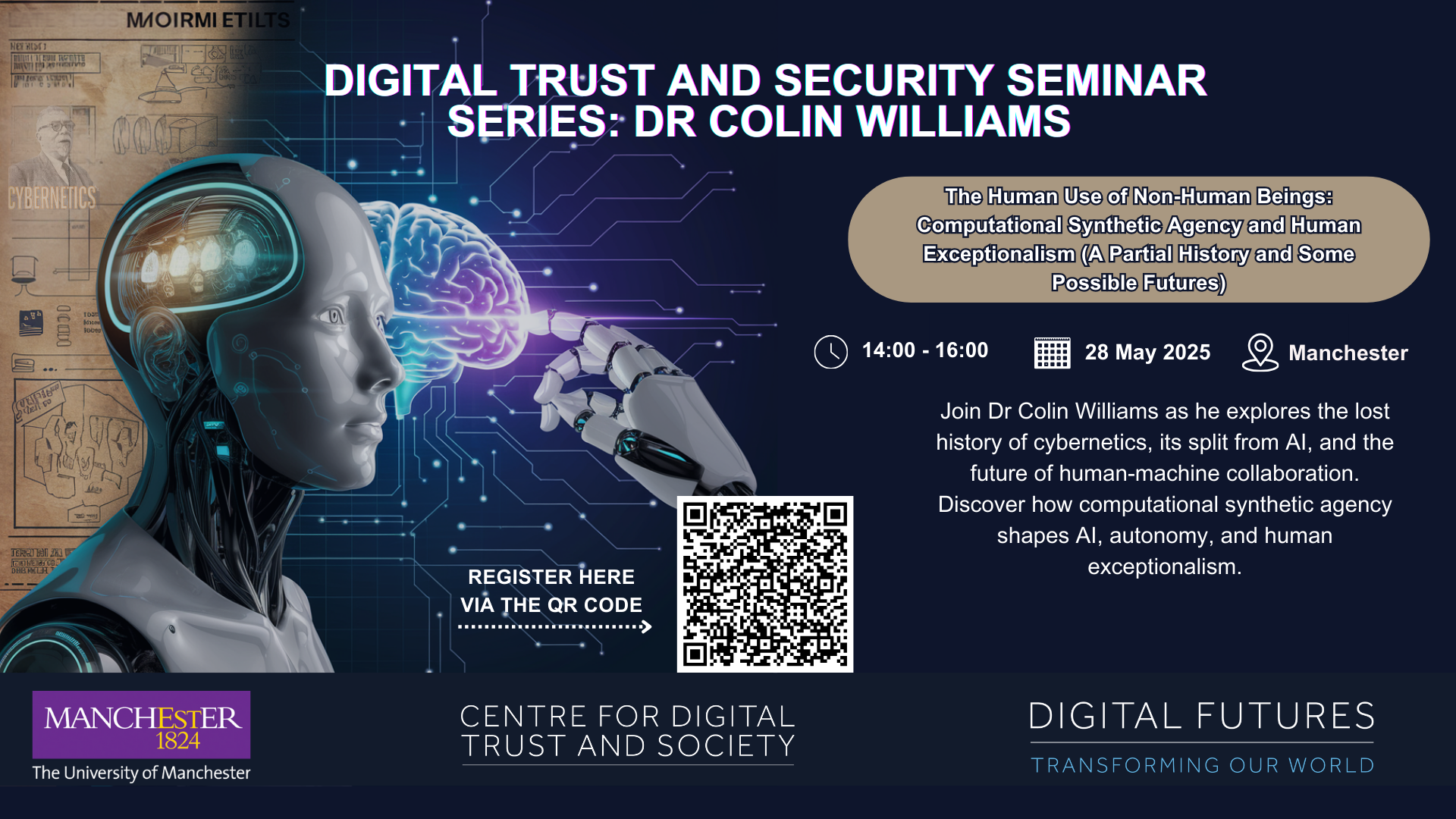Digital Trust and Security Seminar Series: Dr Colin Williams ...