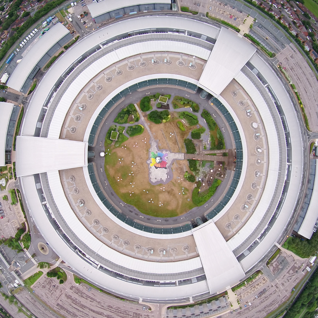 GCHQ Unveils Giant LGBT+ Inspired Artwork At HQ To Celebrate Turing ...
